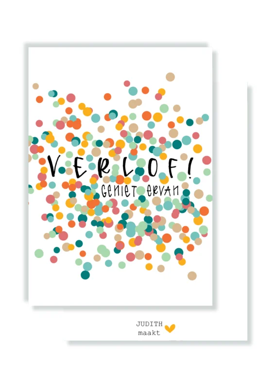 JUDITH maakt Kaart Verlof | Drie Kleine Haasjes