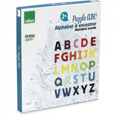 Vilac Puzzel ABC | Drie Kleine Haasjes