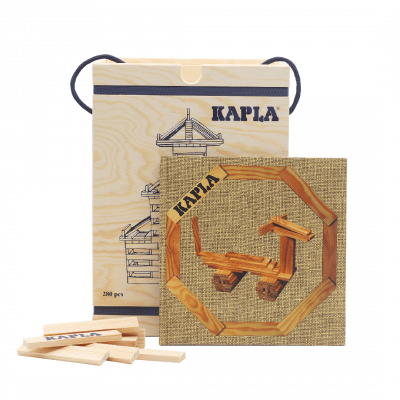 KAPLA KAPLA 280 met beige boekje | Drie Kleine Haasjes